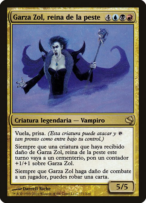 PS11: Garza Zol, Plague Queen (Spanish) - "Garza Zol, reina de la pest