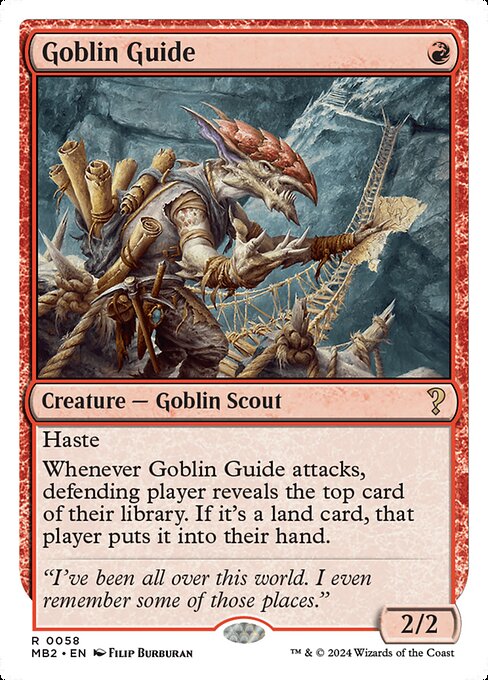MB2: Goblin Guide (White Border)