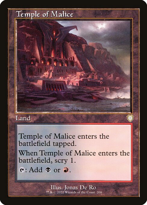 BRC: Temple of Malice (Retro Frame)