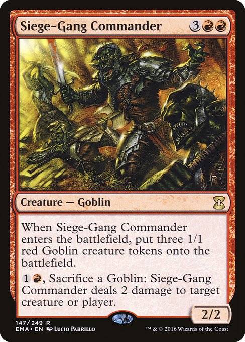 EMA: Siege-Gang Commander (Foil)