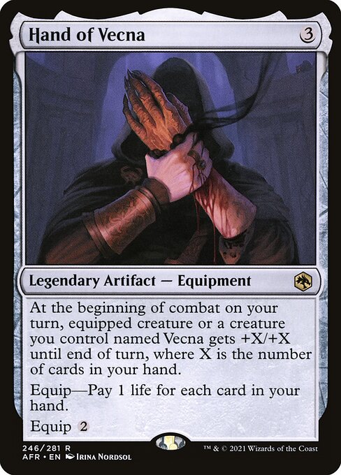 AFR: Hand of Vecna (Foil)